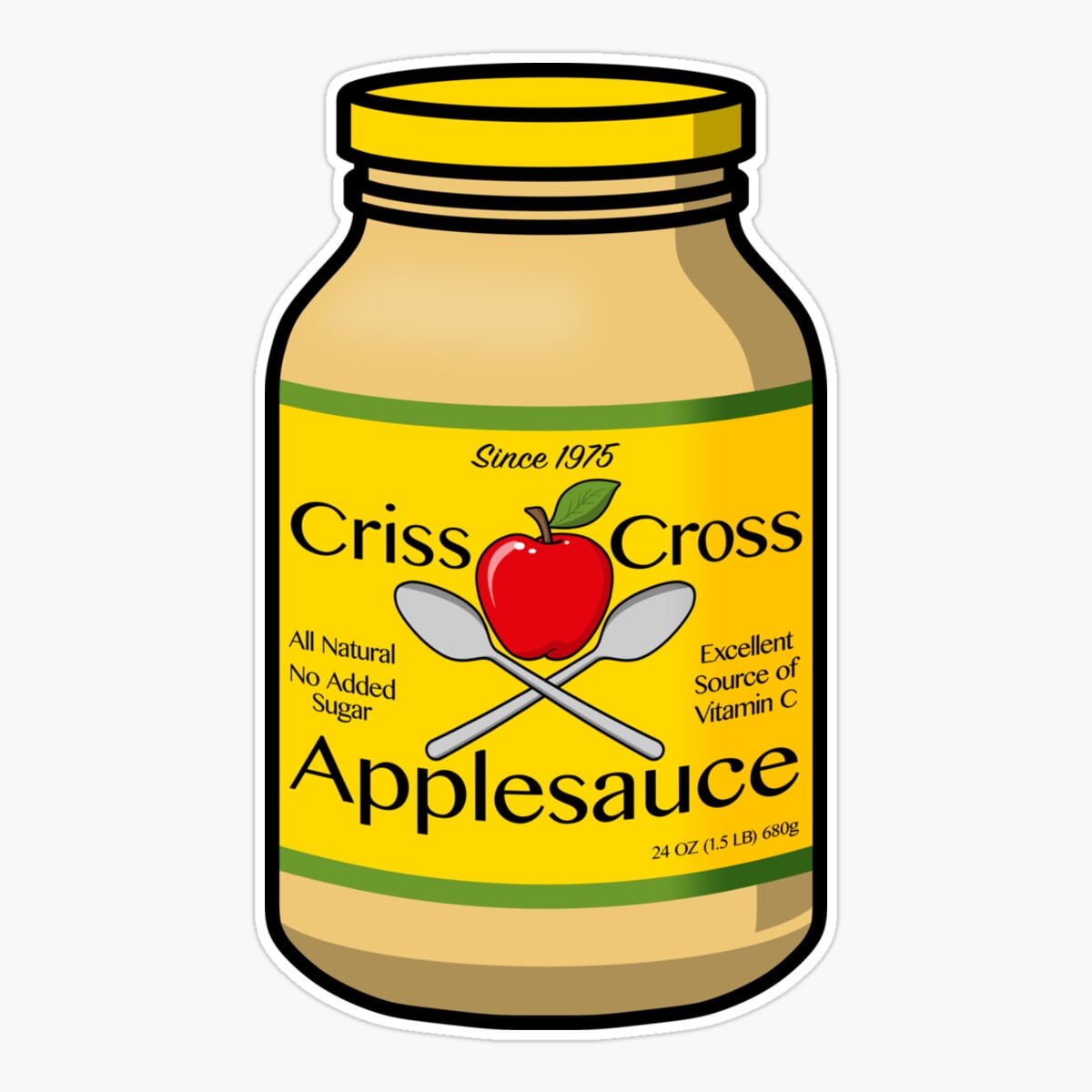 Maneki Criss Cross Applesauce Er, Phone Decal Water Bottle Stickers Car Decals, Funny Birthday ...