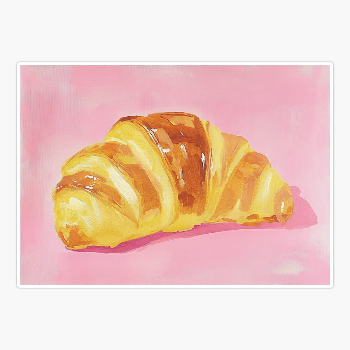 Maneki Croissant Sticker, Phone Decal Water Bottle Stickers Car Decals ...