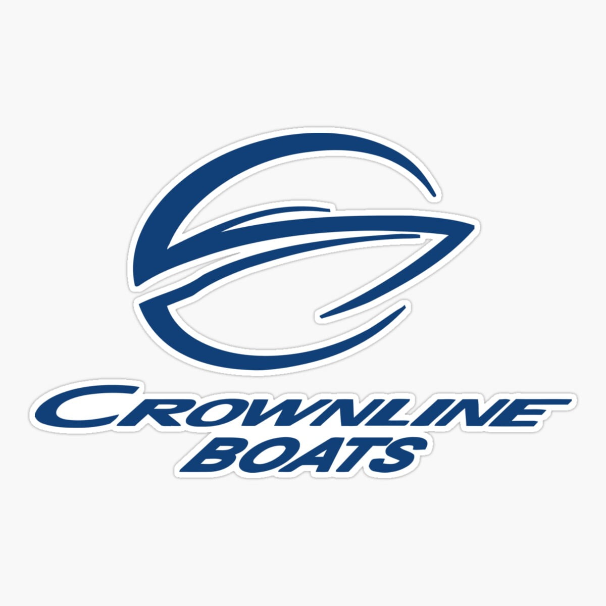 Maneki Crown Line Boats Er, Phone Decal Water Bottle Stickers Car ...