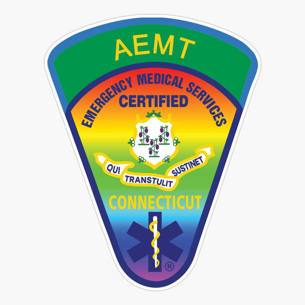 Maneki Ct Aemt Pride Patch (Alternative Version) Er, Phone Decal Water ...