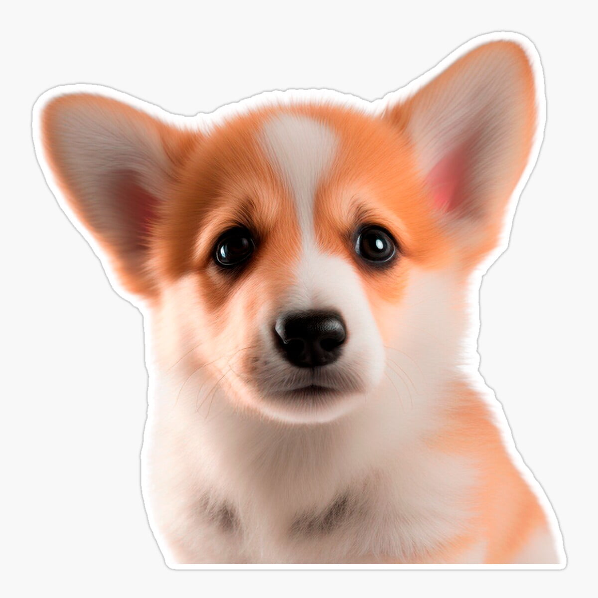 Maneki Cute Baby Pembroke Welsh Corgi Puppy Dog Ers And Magnets (2 ...