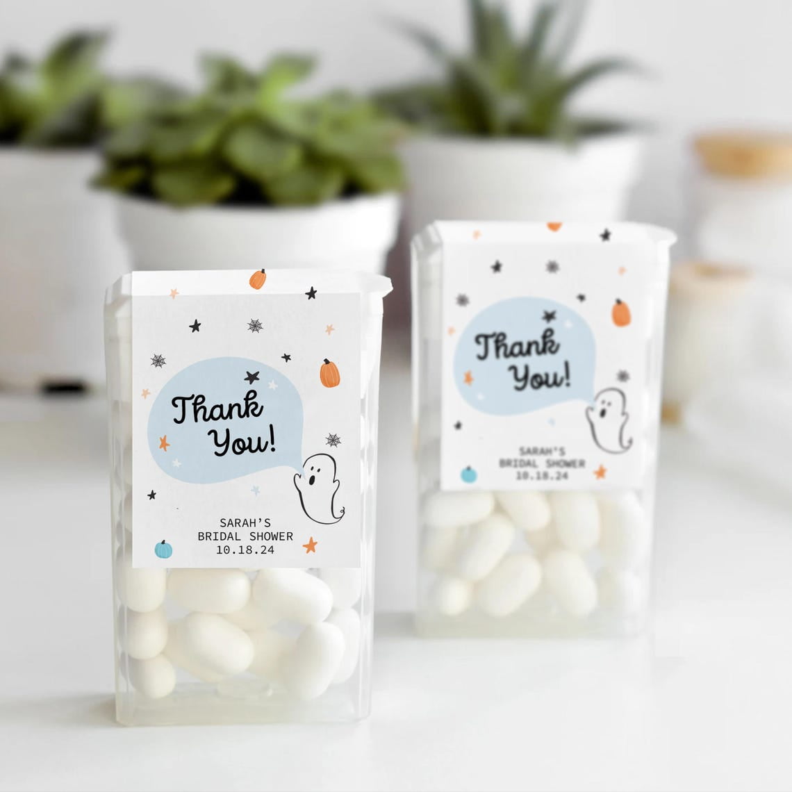 StickerCraft Cute Bridal Shower Favors Mint Labels, She Found Her Boo ...