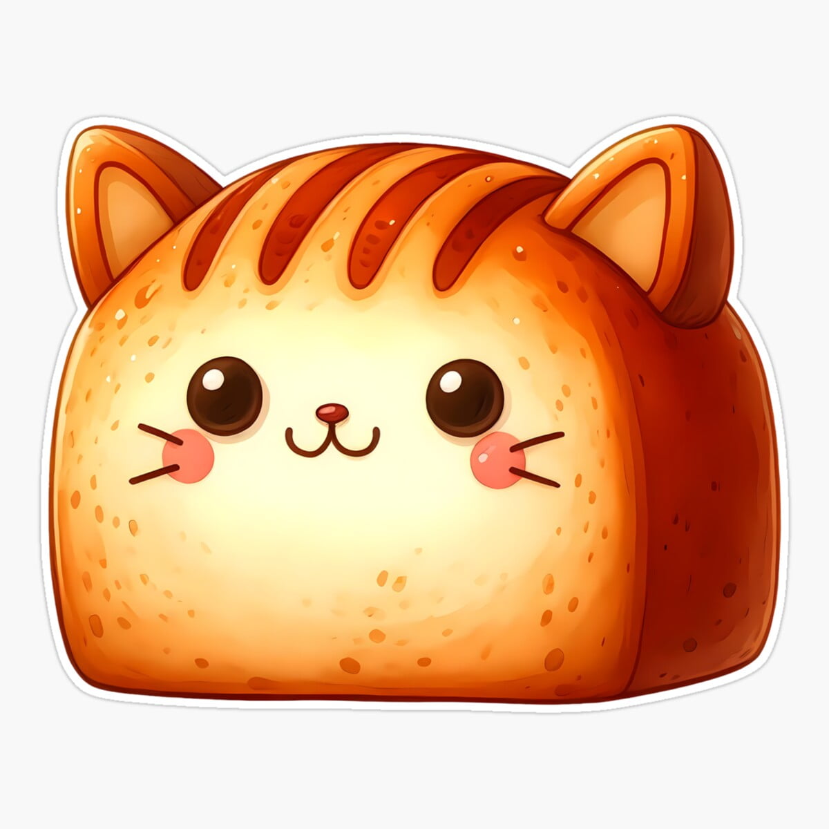 Maneki Cute Loa Cat Sticker, Phone Decal Water Bottle Stickers Car ...