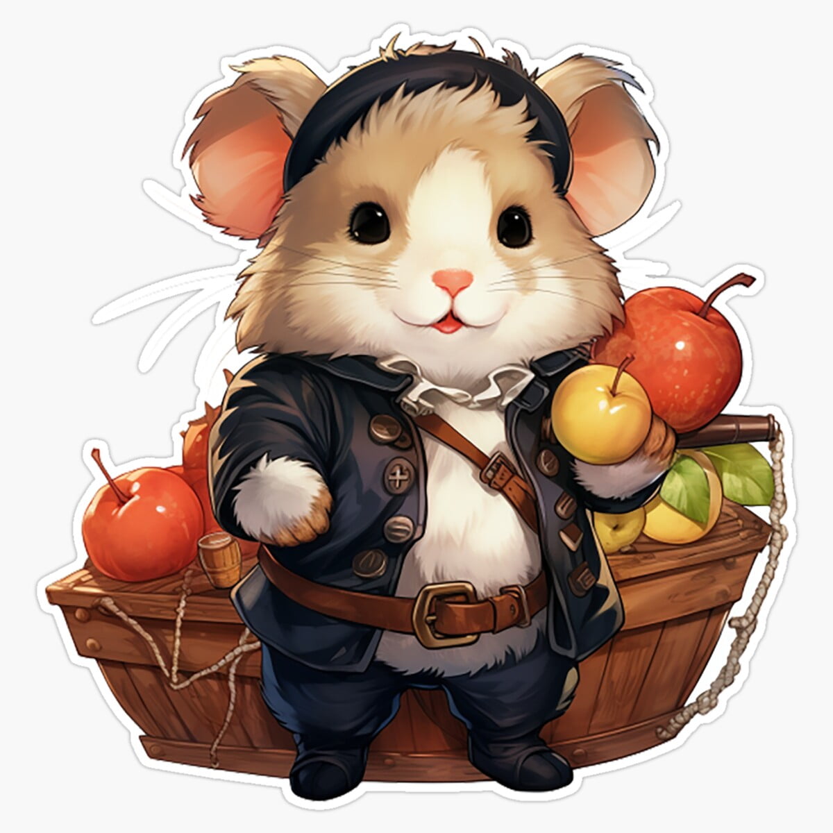 Maneki Cute Pirate Hamster: Sailing Cider Ocean Adventure Er Er, Phone ...