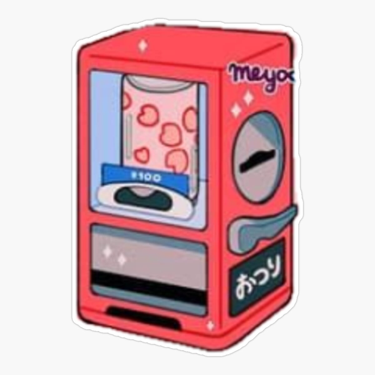 Maneki Cute Soda Machine Er, Phone Decal Water Bottle Stickers Car ...