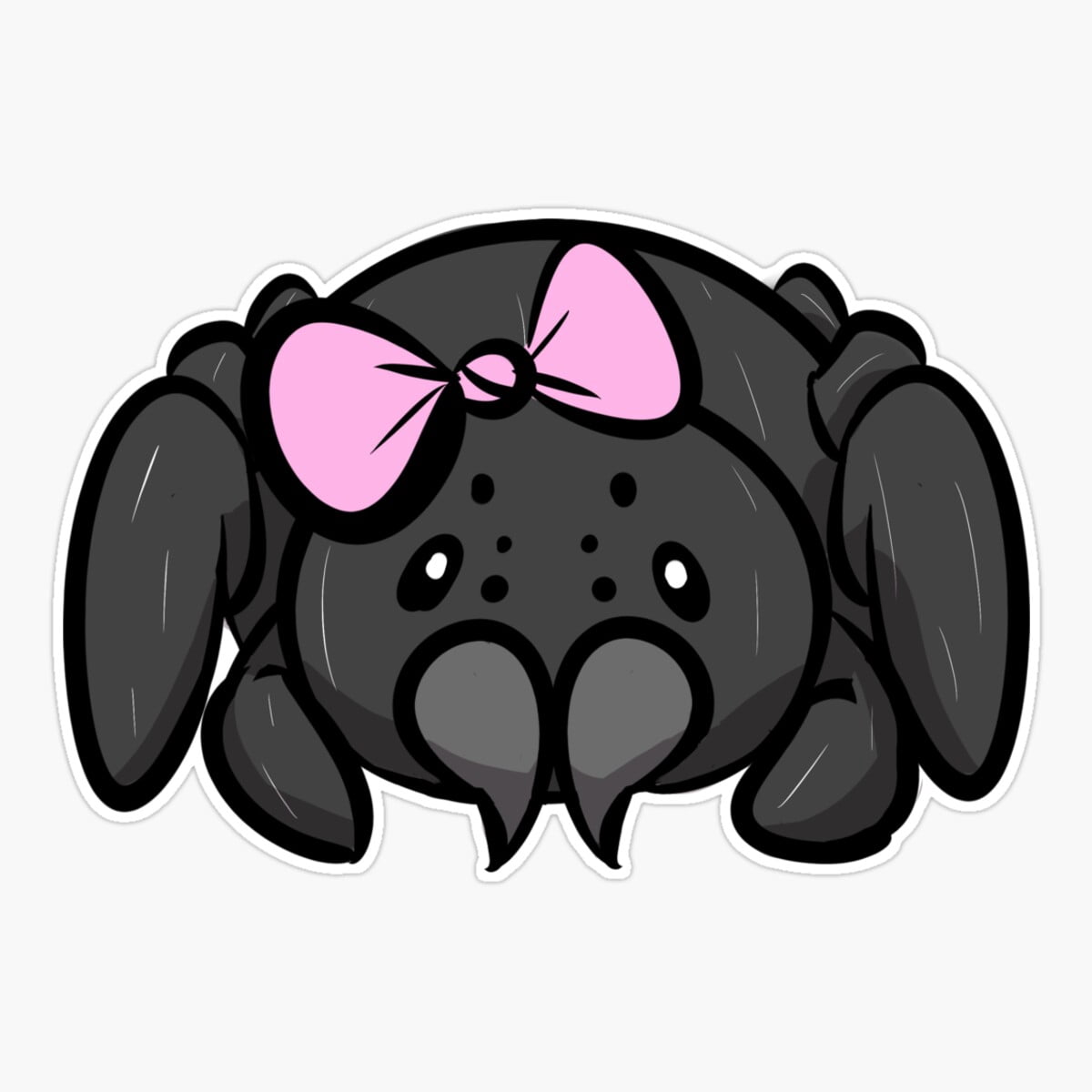 Maneki Cute Spider er,Phone Decal Water Bottle Stickers Car Decals ...