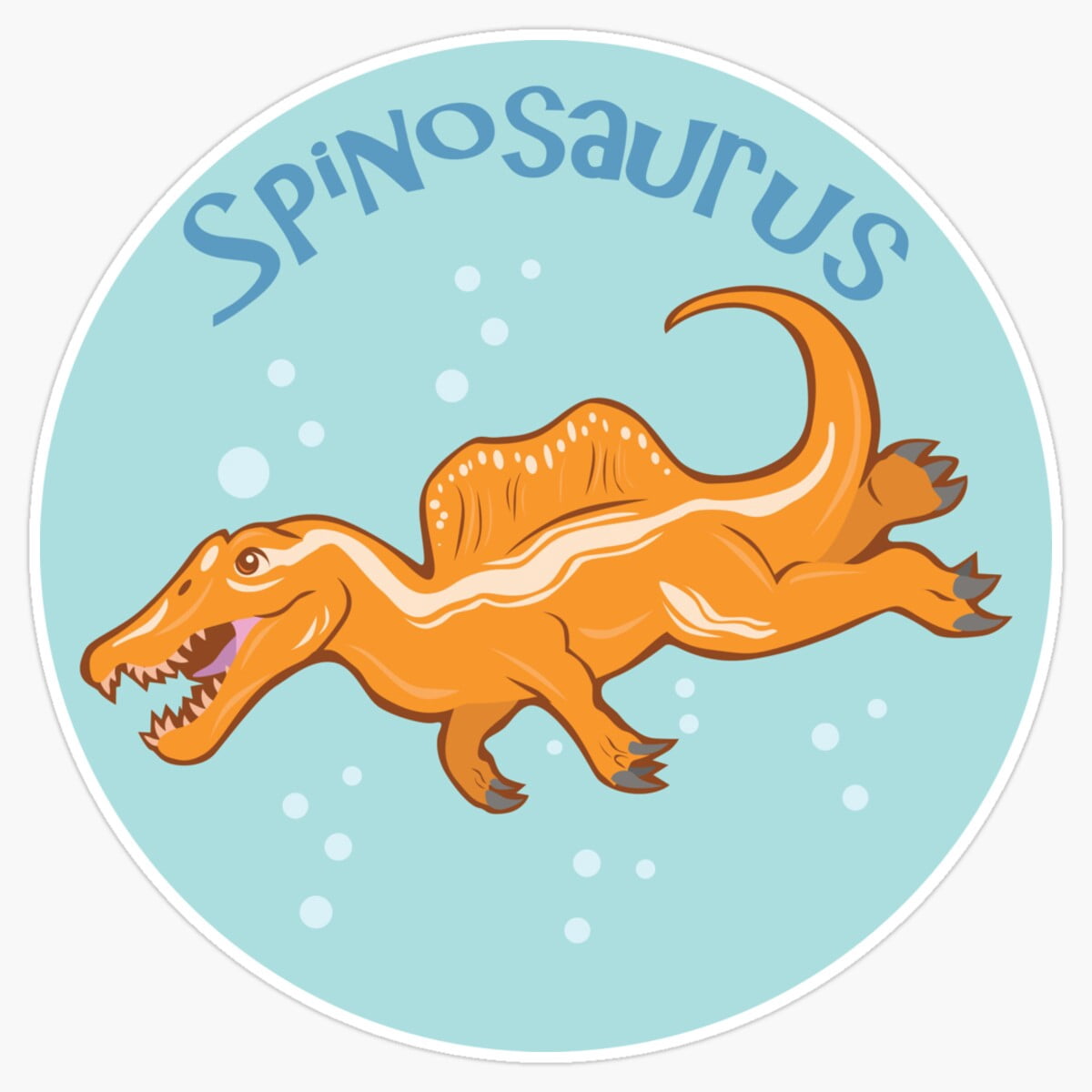 Maneki Cute Spinosaurus Er, Phone Decal Water Bottle Stickers Car ...