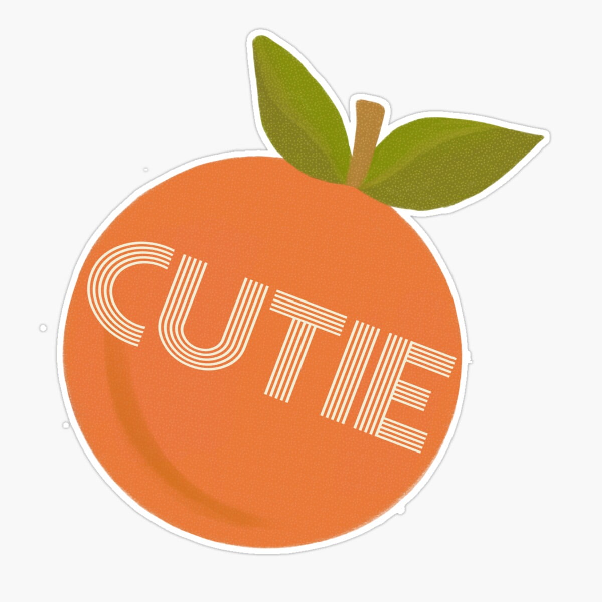 Maneki Cutie Orange Tangerine Er, Phone Decal Water Bottle Stickers Car ...