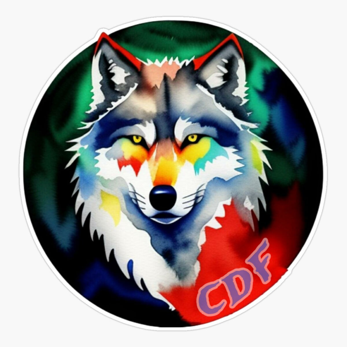 Maneki D Wolf Er, Phone Decal Water Bottle Stickers Car Decals, Funny ...