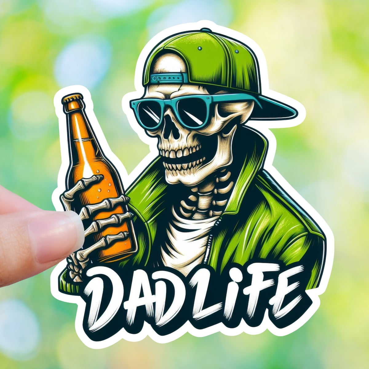 Maneki Dad Life Stickers, Unique Gift For Dad, Decal, Best Dad Gift ...