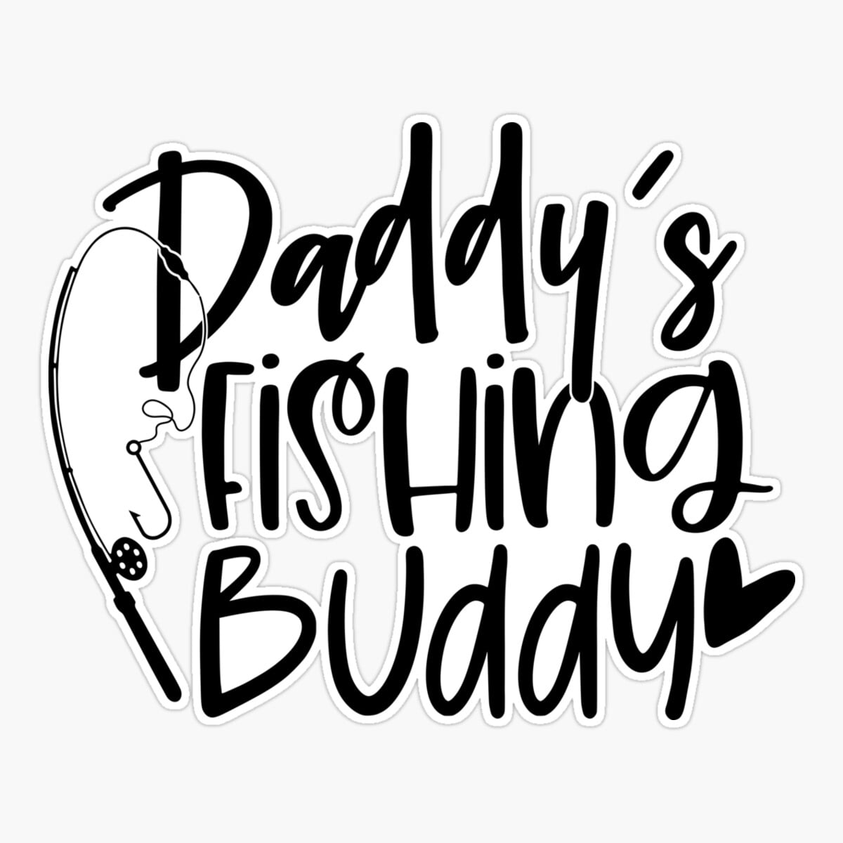 Maneki Daddy’S Ishing Buddy Er, Phone Decal Water Bottle Stickers Car ...