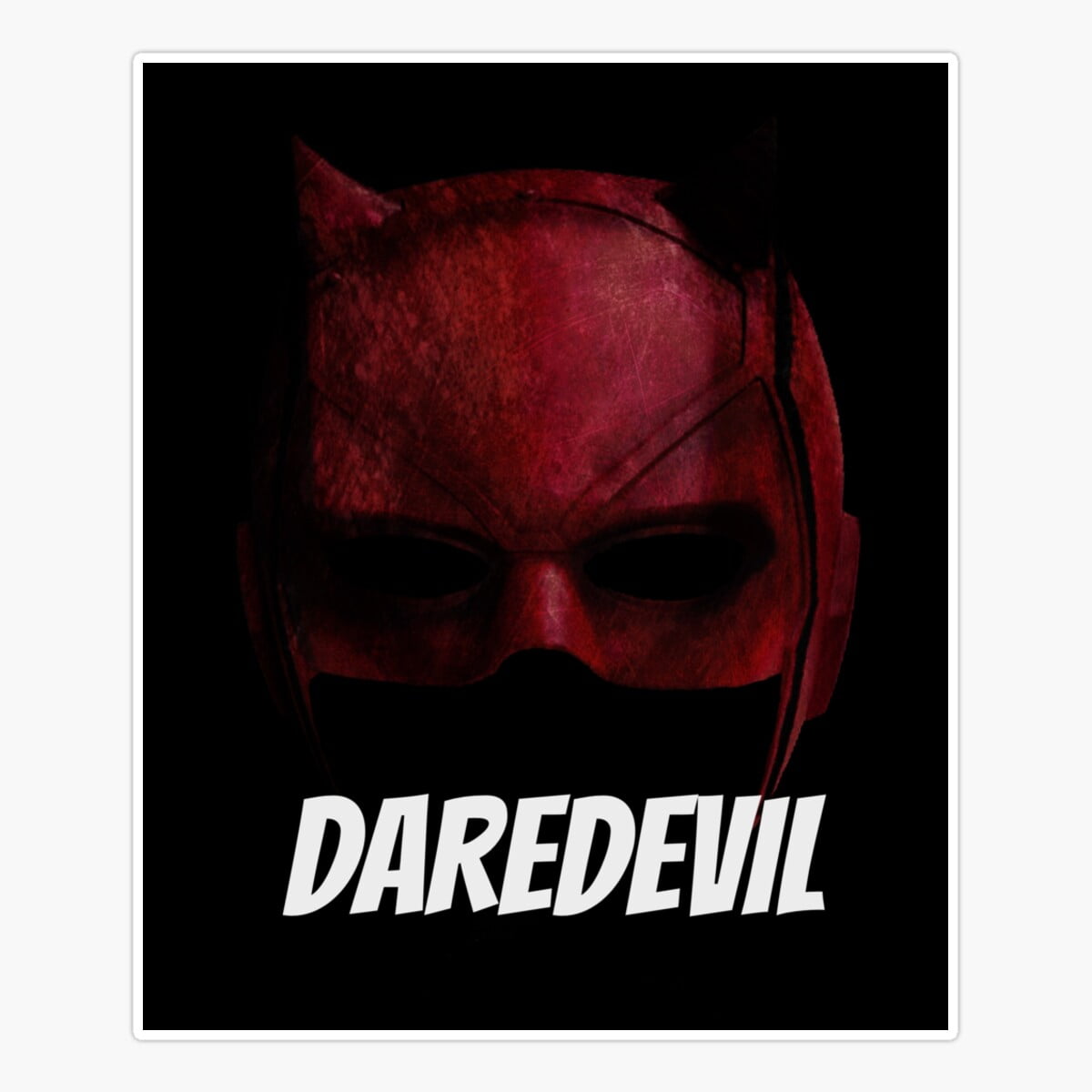 Maneki Dare Devil Sticker, Phone Decal Water Bottle Stickers Car Decals ...