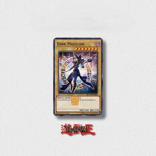 Maneki Dark Magician Card Skin Waterproof Vinyl Sticker For Atm, Bank ...