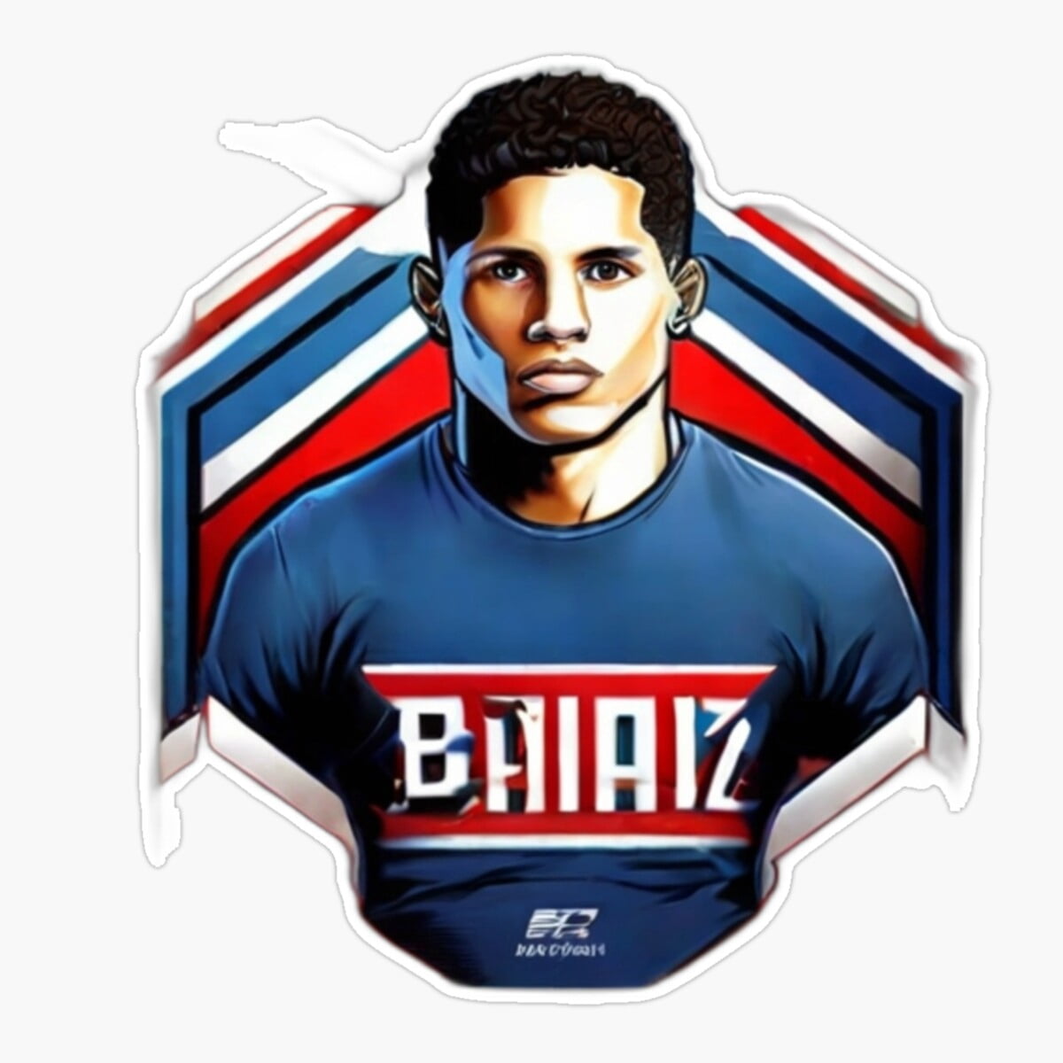Maneki David Benavidez Sticker, Phone Decal Water Bottle Stickers Car ...
