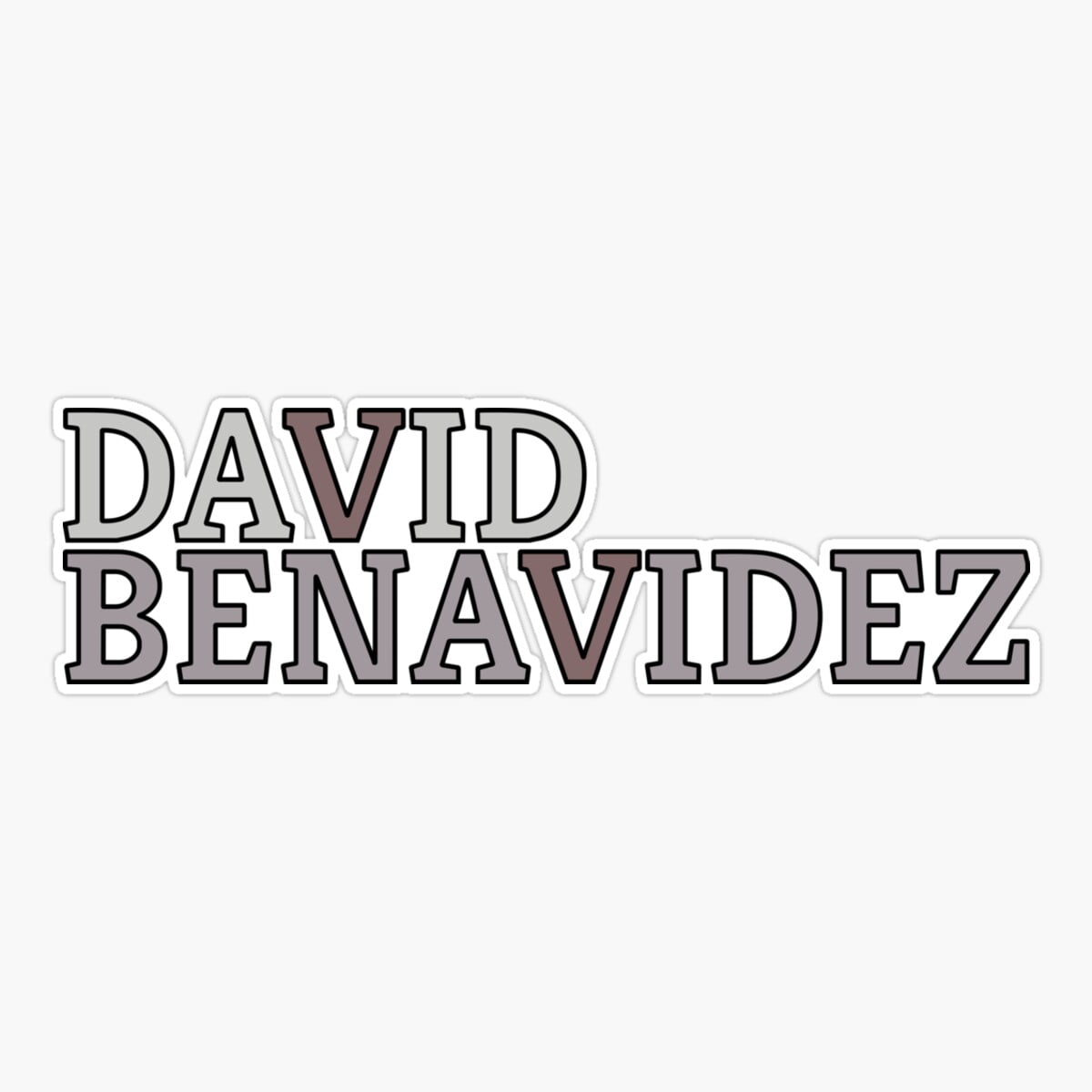 Maneki David Benavidez Sticker, Phone Decal Water Bottle Stickers Car Decals, Funny Birthday ...