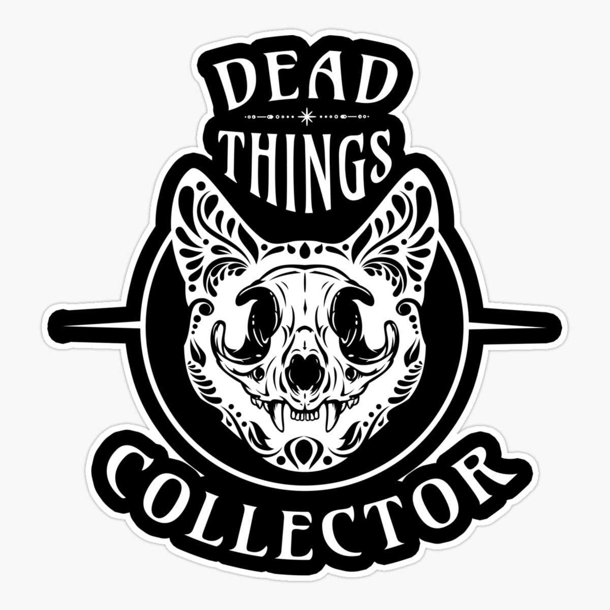 Maneki Dead Things Collector Er, Phone Decal Water Bottle Stickers Car ...