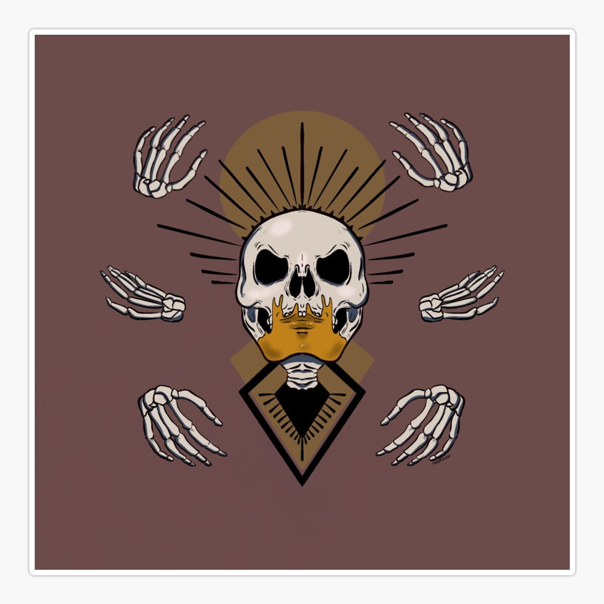 Maneki Deadly Summons Er, Phone Decal Water Bottle Stickers Car Decals ...