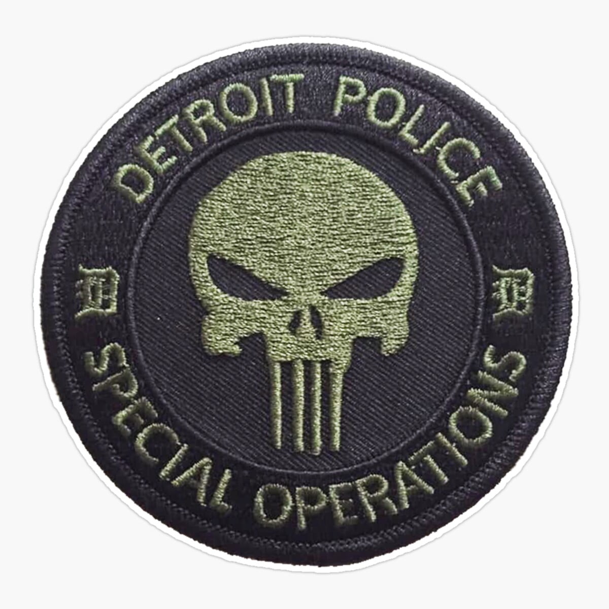 Maneki Detroit Police Special Operations Er, Phone Decal Water Bottle ...