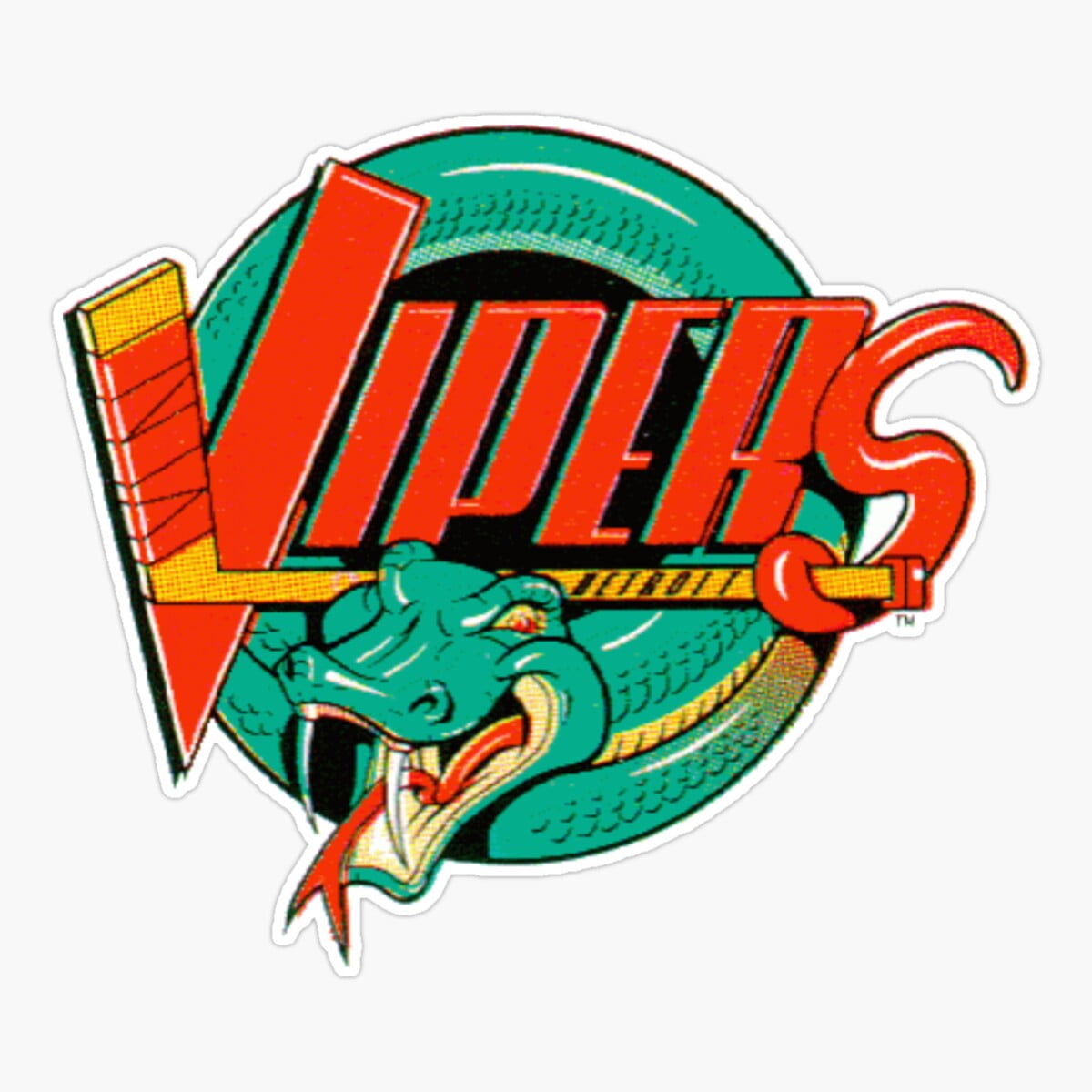 Maneki Detroit Vipers Hockey Er, Phone Decal Water Bottle Stickers Car Decals, Funny Birthday ...