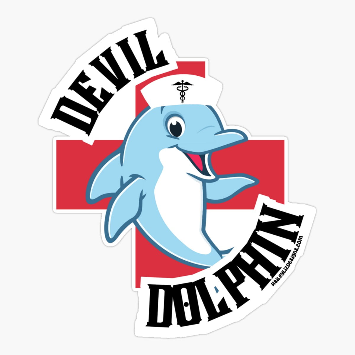 Maneki Devil Dolphin Hospital Corpsman - Hailey Liz Designs Er, Phone ...