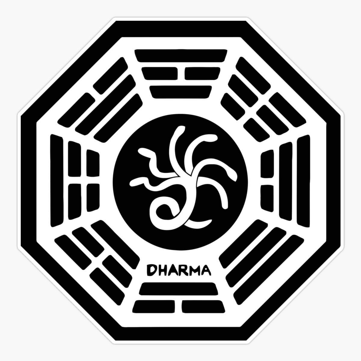 Maneki Dharma Initiative - The Hydra Er, Phone Decal Water Bottle ...