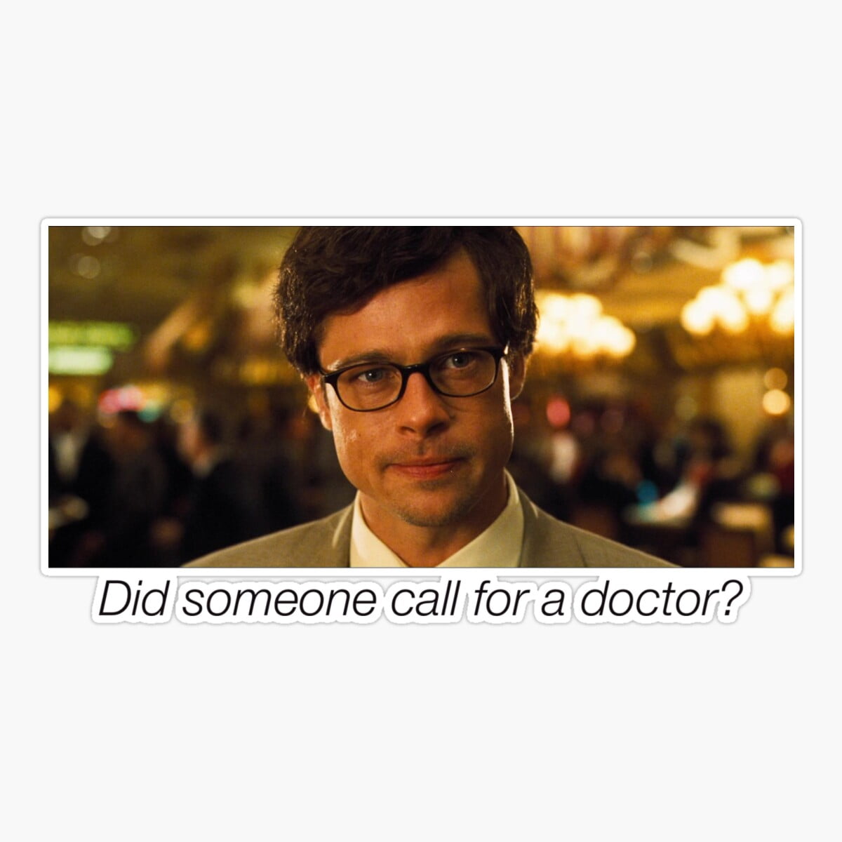 Maneki Did Someone Call For A Doctor? Er, Phone Decal Water Bottle ...