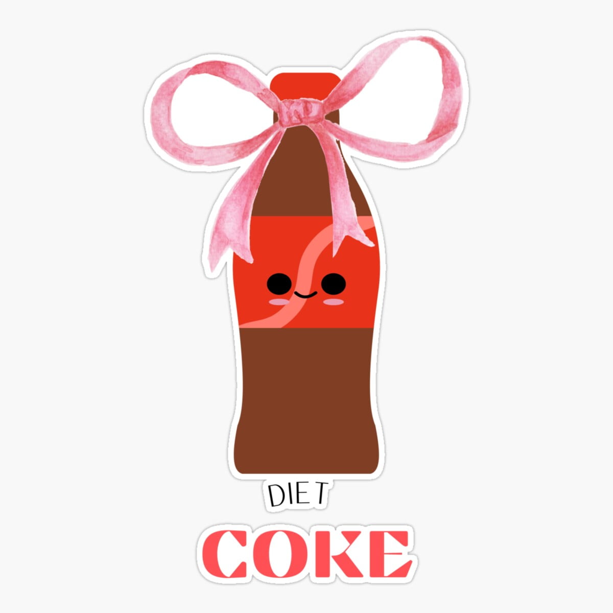 Maneki Diet Coke Er, Phone Decal Water Bottle Stickers Car Decals ...