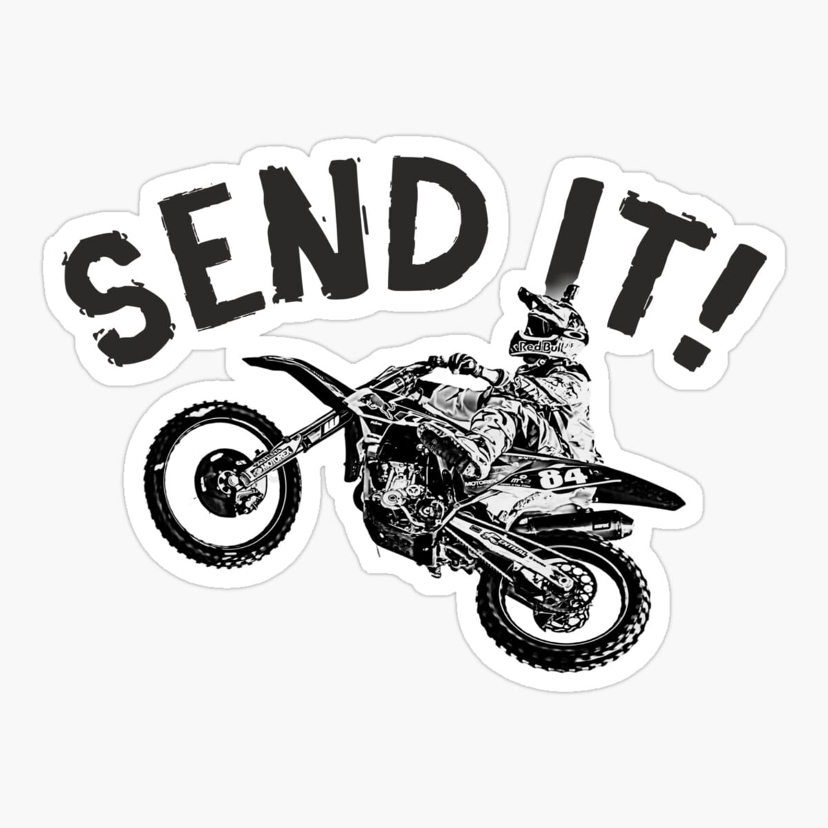 Maneki Dirt Bike Jump Or Motocross Jump Mx Or Motorcycle Jump Send It ...