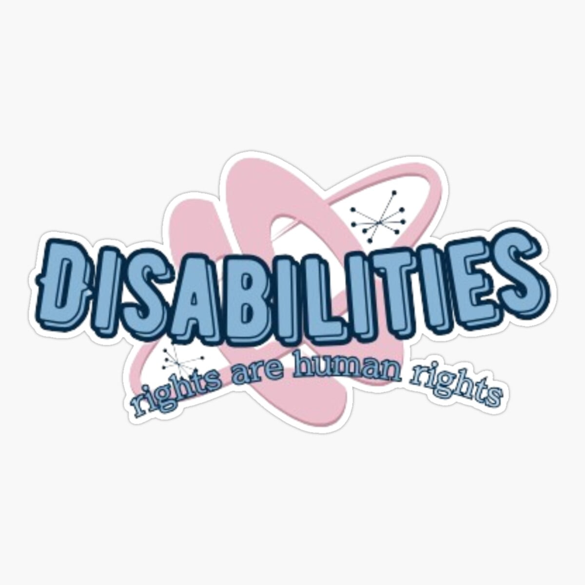 Maneki Disabilities Rights Are Human Rights Er, Phone Decal Water ...