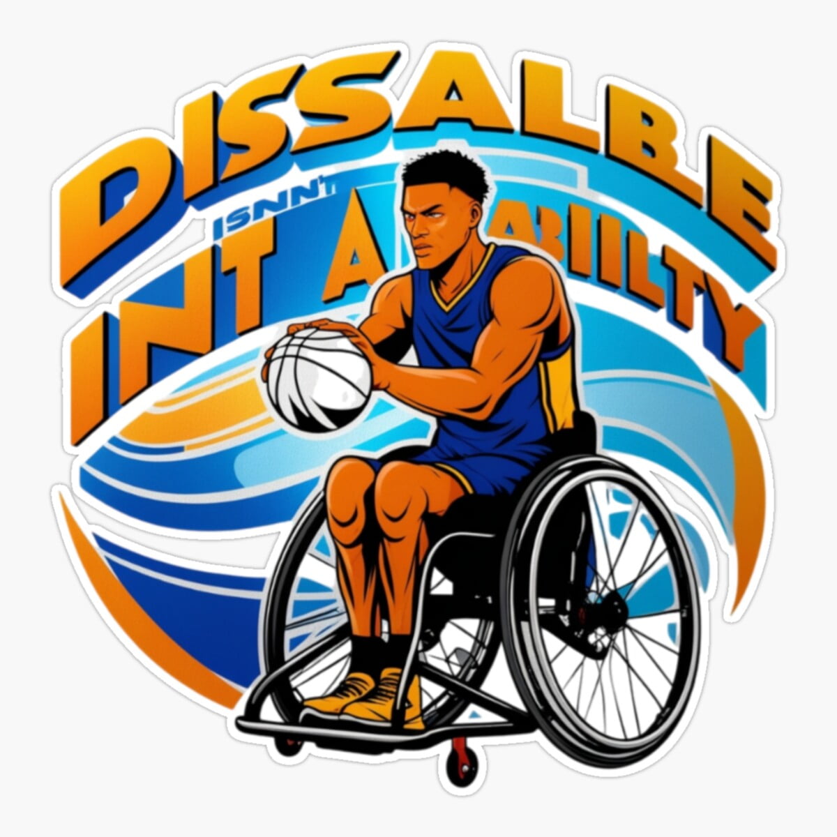 Maneki The Disability Is Not Inability, Wheelchair Basketball American ...