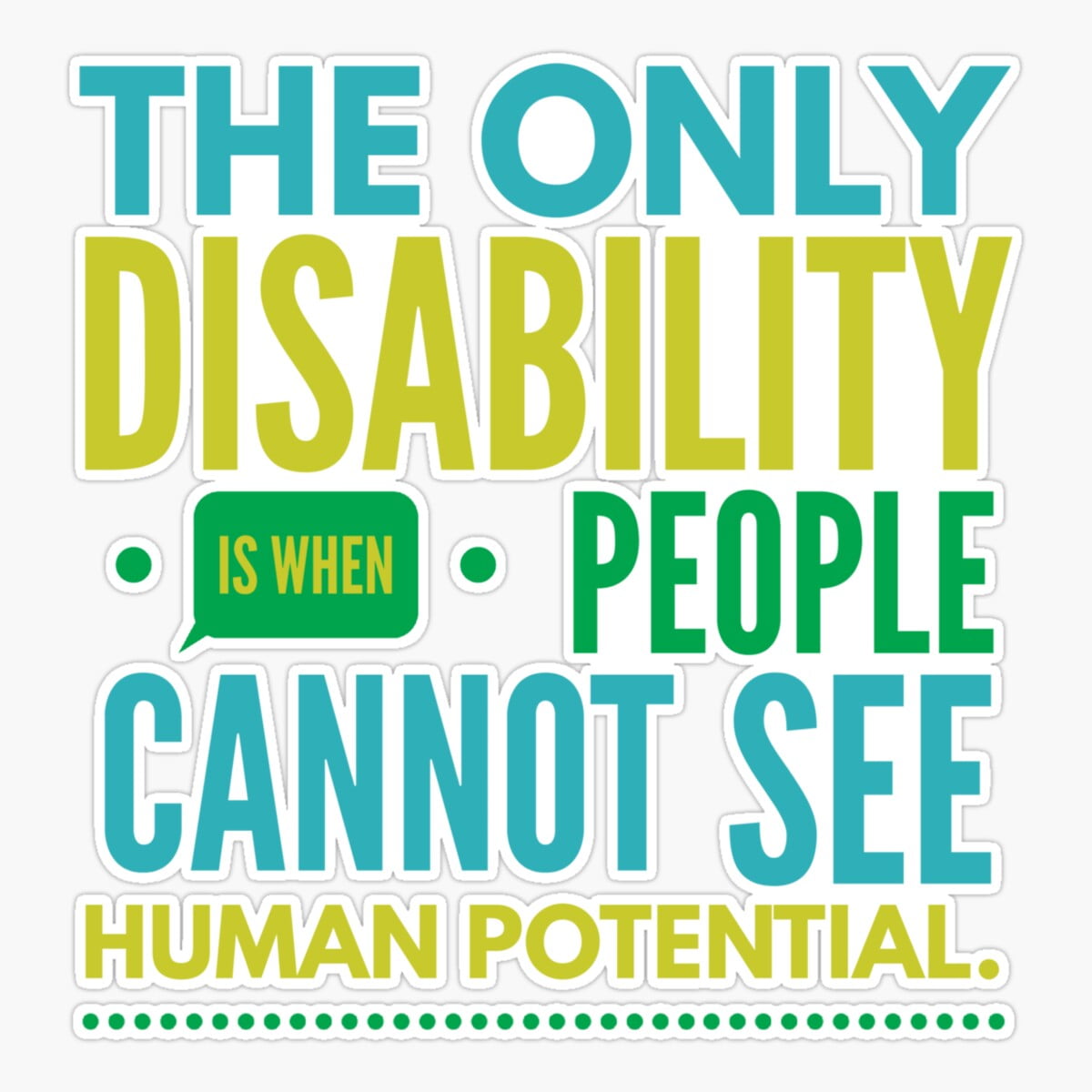 Maneki The Only Disability Is When People Cannot See Human Potential ...