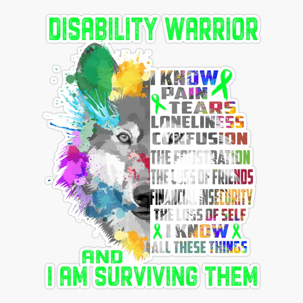 Maneki Disability Warrior - I Know All These Things And I Am Surviving ...