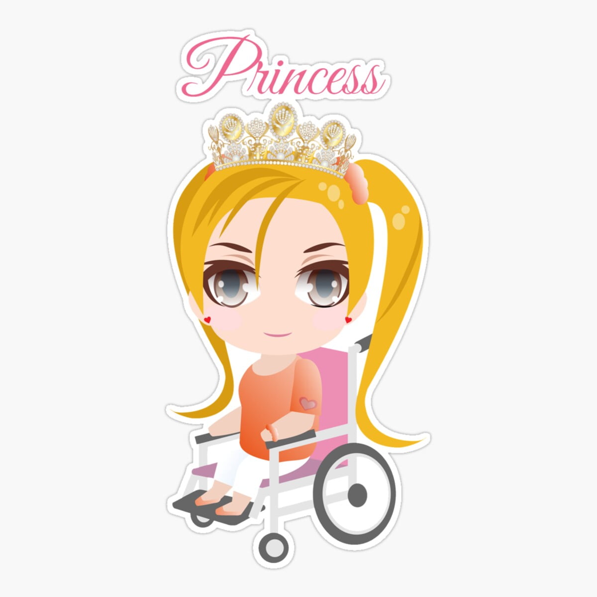 Maneki Disabled Princess, Princess In Wheelchair, Girl In Wheelchair Er ...