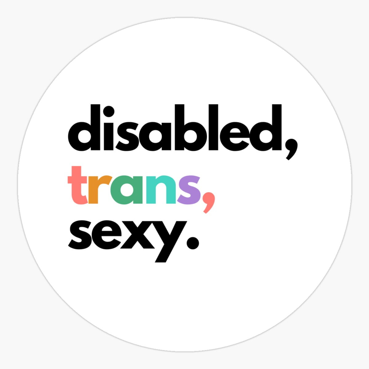 Maneki Disabled, Trans, Y Er, Phone Decal Water Bottle Stickers Car ...