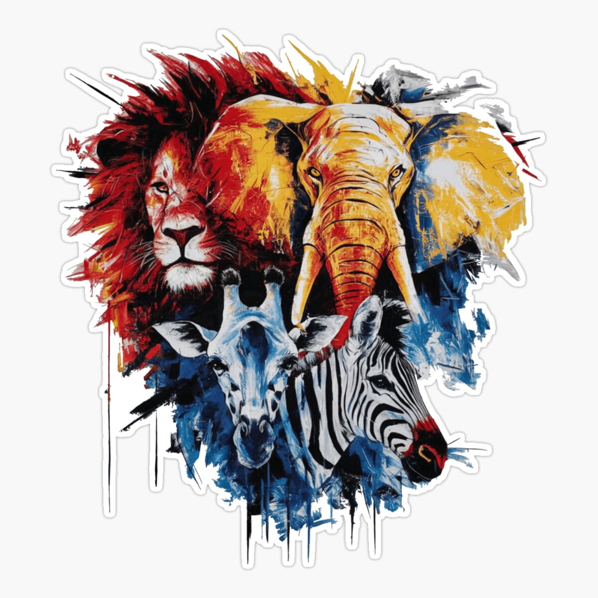 Maneki Diversity Of Wildlife: Four Friends Of The Animal World Er ...