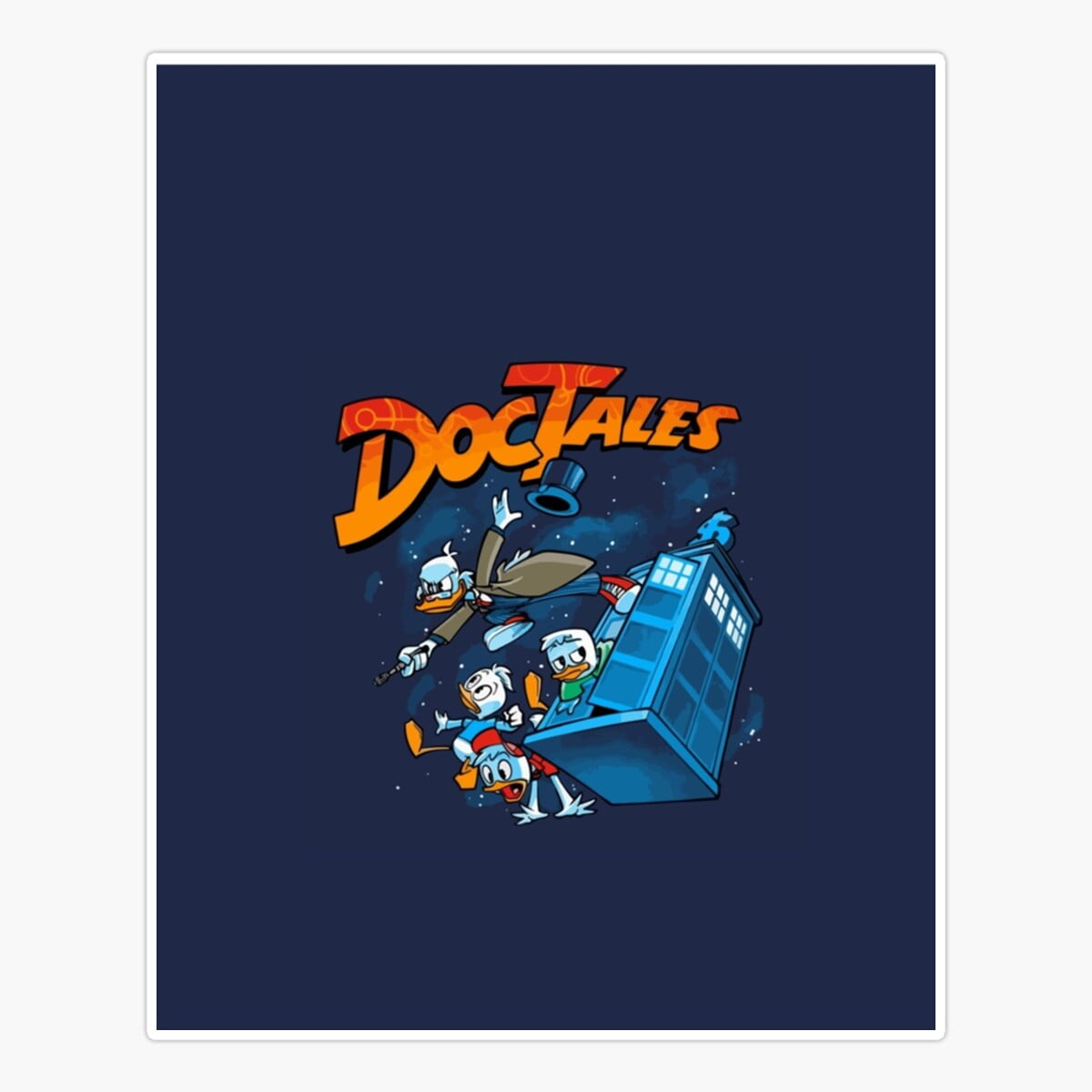 Maneki Doctales Parody Design Graphic Er, Phone Decal Water Bottle ...