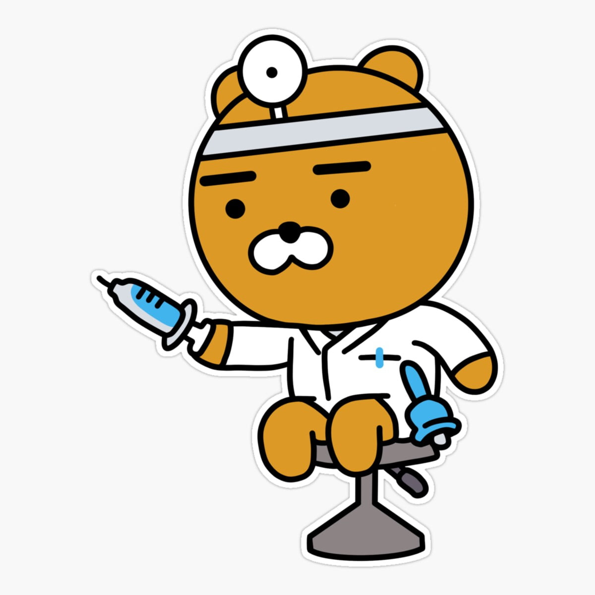 Maneki Doctor Ryan | Time For Shots Er, Phone Decal Water Bottle ...