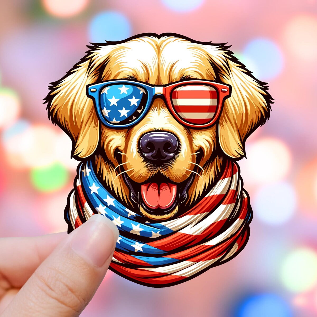 Maneki Dog Sticker Beer Sticker Dogs Beer Gifts For Dad Golden ...