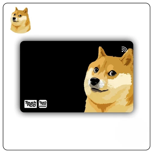 Maneki Doge Card Sticker Waterproof & Scratch-Proof Skin For Bank & Entry Cards, Phone Decal ...