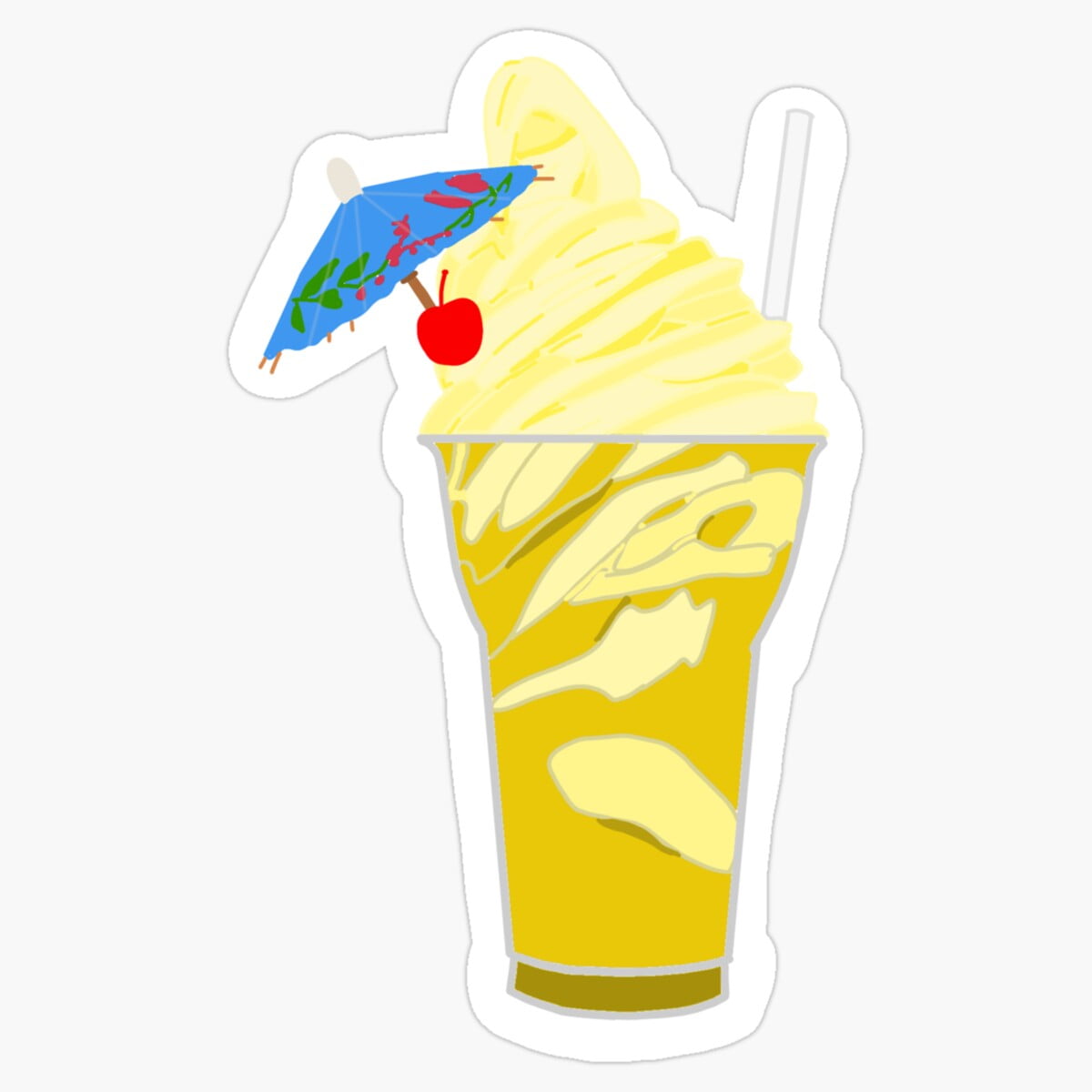 Maneki Dole Whip Float Er, Phone Decal Water Bottle Stickers Car Decals, Funny Birthday Gift ...