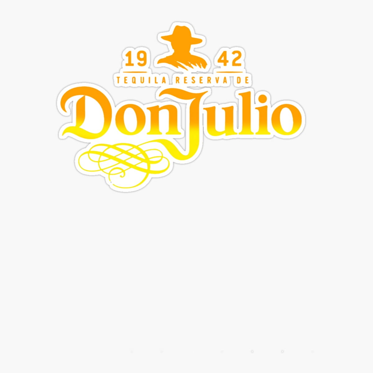 Maneki Don Julio Logo Sticker, Phone Decal Water Bottle Stickers Car ...