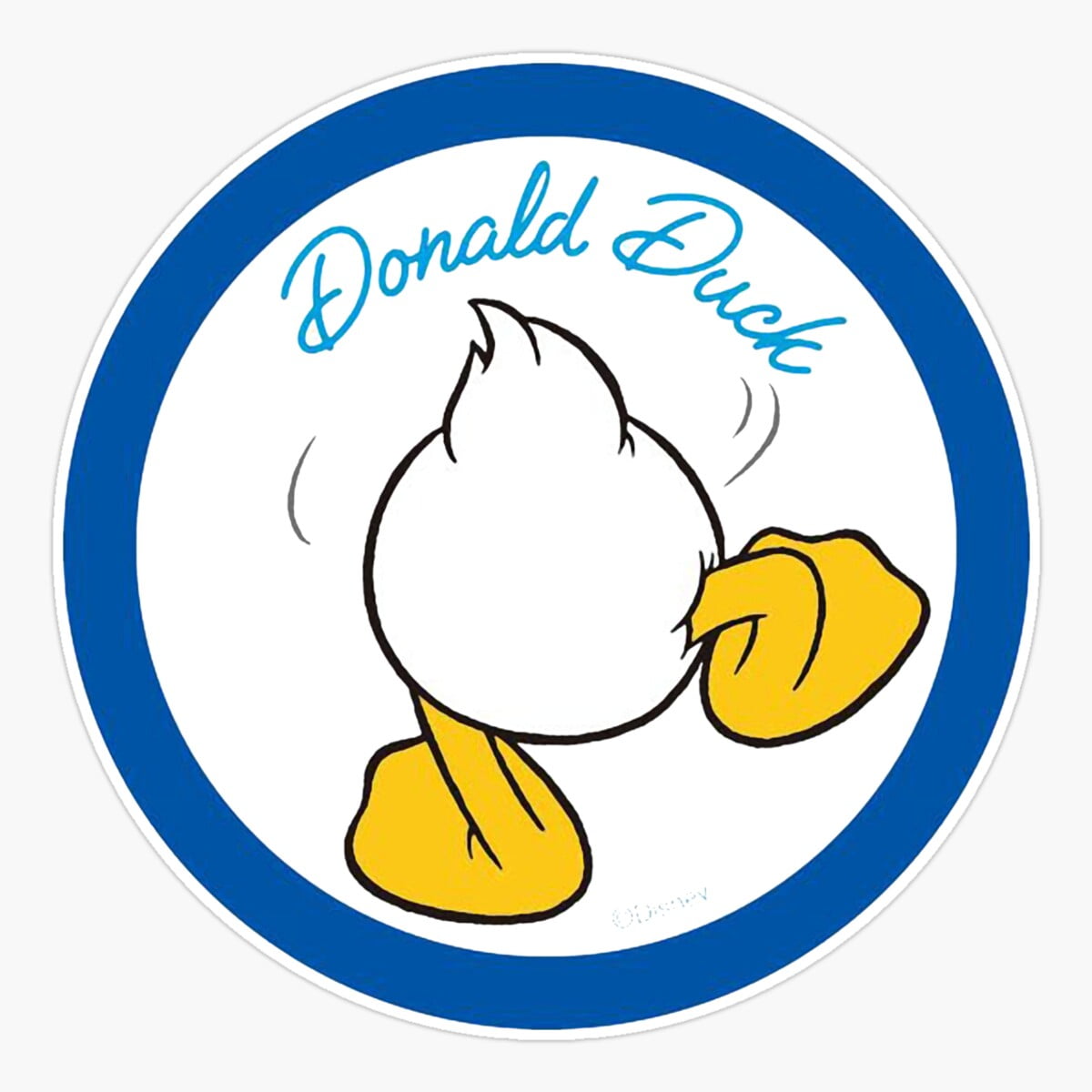 Maneki Donald Duck Er, Phone Decal Water Bottle Stickers Car Decals ...