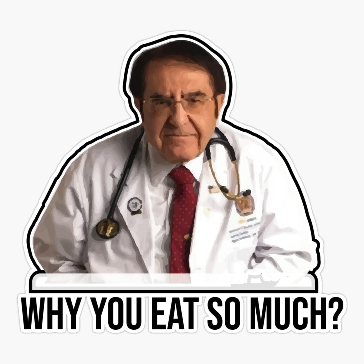 Maneki Dr Now S, Why Do You Eat So Much Er, Phone Decal Water Bottle ...