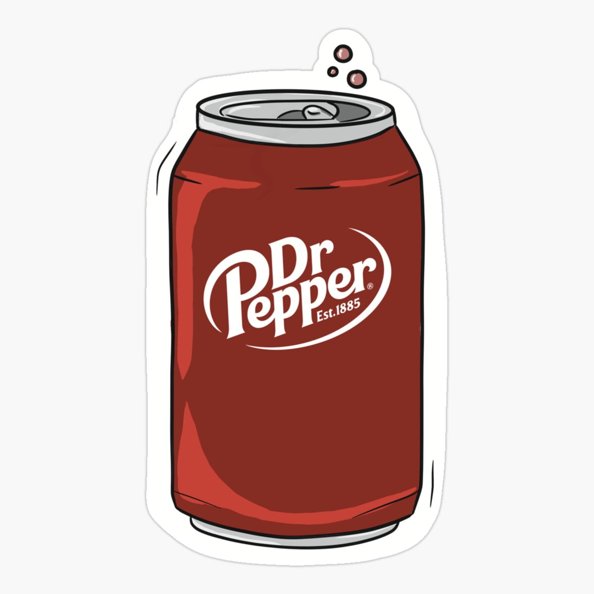 Maneki Dr Pepper Er, Phone Decal Water Bottle Stickers Car Decals ...