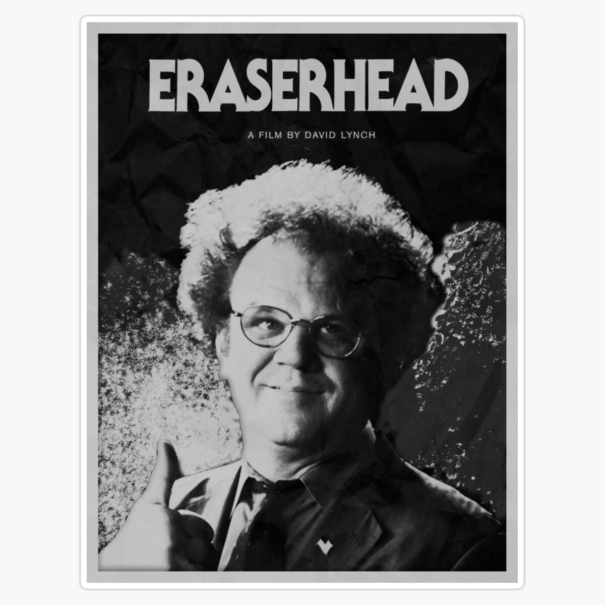 Maneki Dr. Steve Brule X Eraserhead Parody Er, Phone Decal Water Bottle ...