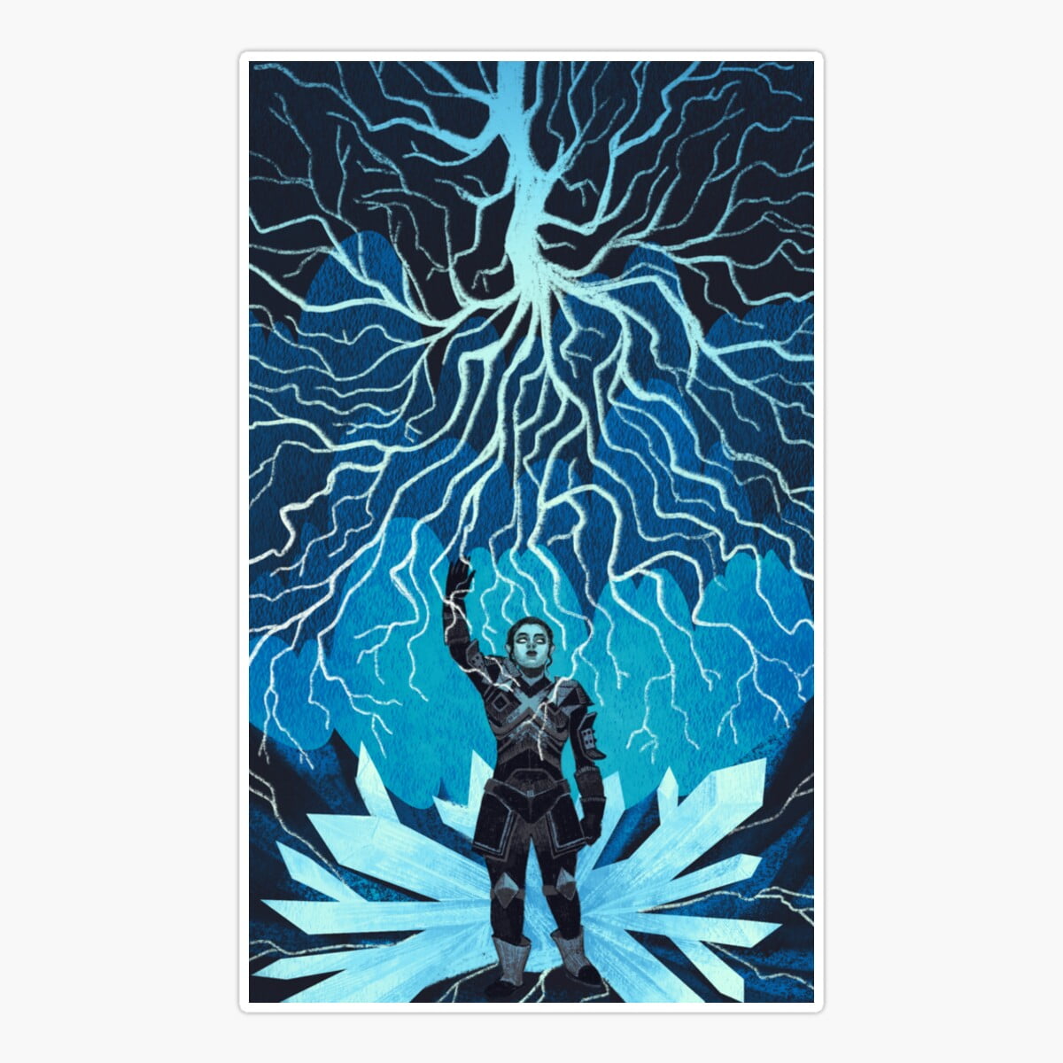 Maneki Dragon Age : The Veilguard Tarot - Veiltober, Day 24, Lyrium Er ...