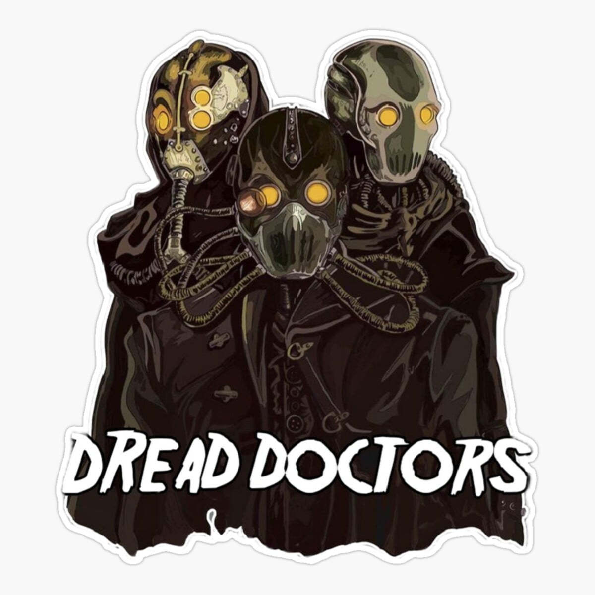 Maneki Dread Doctor Er Er, Phone Decal Water Bottle Stickers Car Decals ...