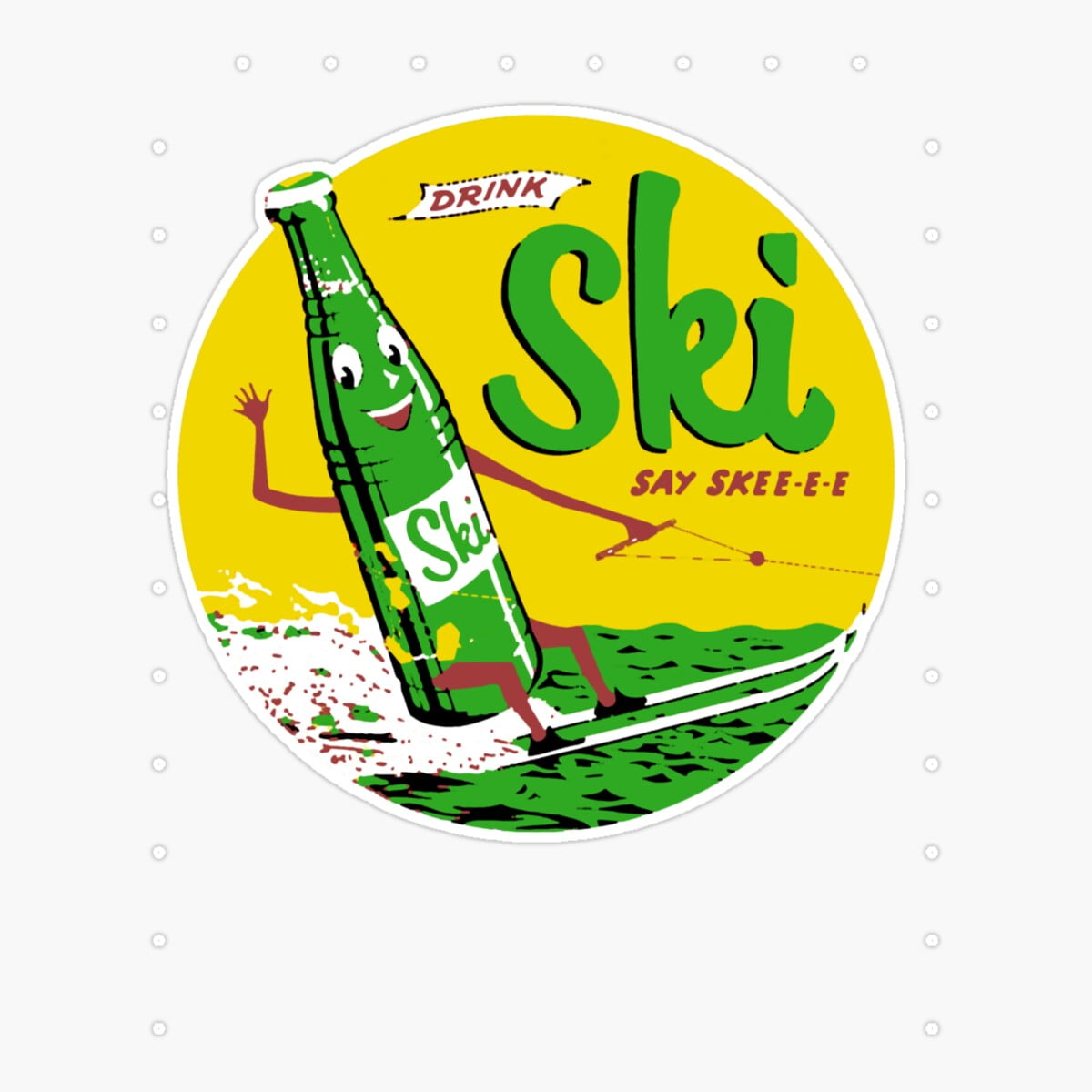 Maneki Drink Ski Er, Phone Decal Water Bottle Stickers Car Decals ...