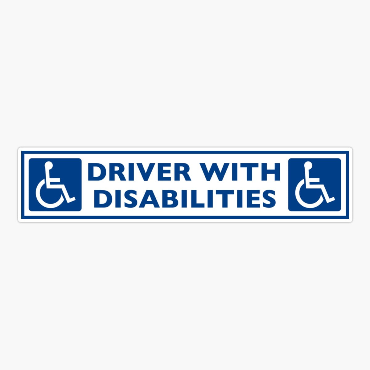 Maneki Driver With Disabilities Disability Alert Awareness Er, Phone ...