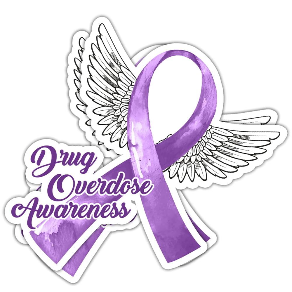 Maneki Drug Overdose Awareness Sticker Substance Abuse Sticker Drugs ...